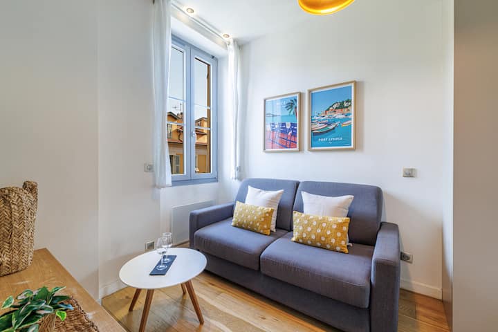 Cosy Studio Au Port De Nice - Place Garibaldi - Niza