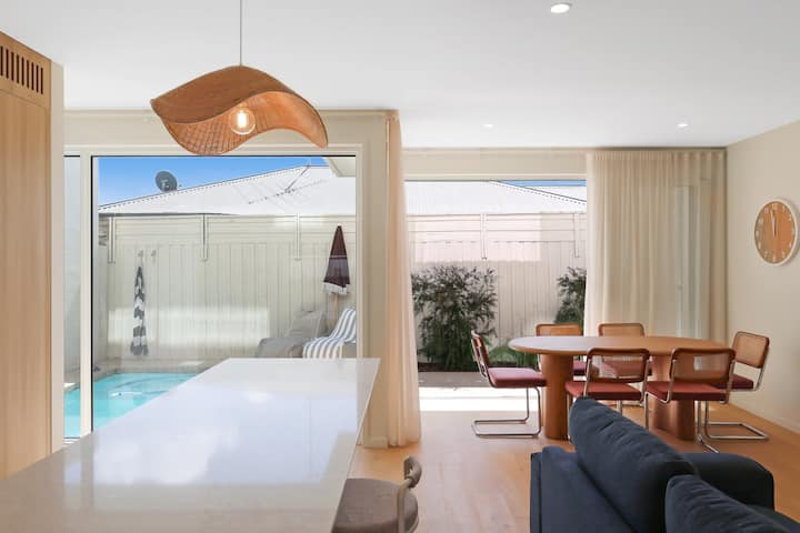 Avenue Pool House, 3 Bedroom, Garage, Aircon, Pool - Point Lonsdale