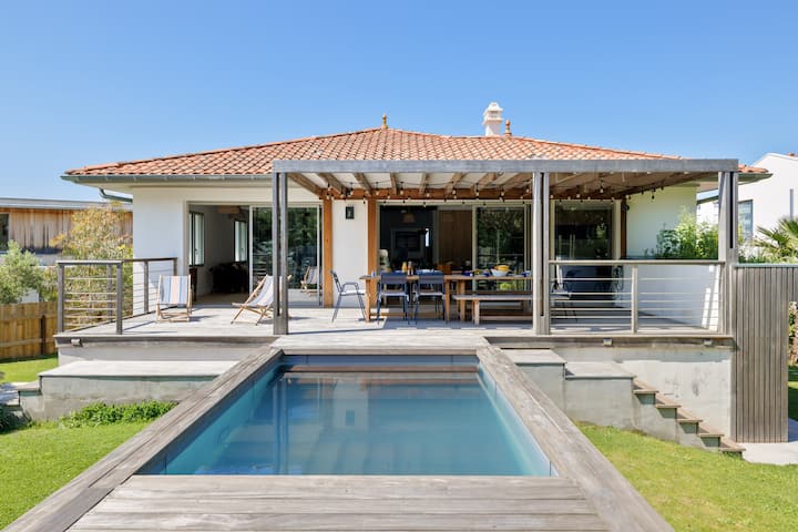 Santa Cruz - Grande Villa Familiale Avec Piscine - - Biarritz