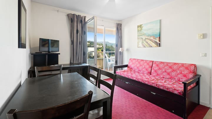Charmant Appartement 4 Pers, Balcon, Magnifique Vu - Grasse