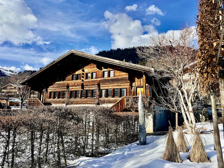 Luxury Mountain Escape With Pool Sauna - Charmey