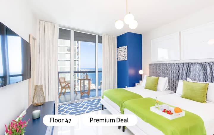 Mvr - Wake To Water & Skyline Views - Miami