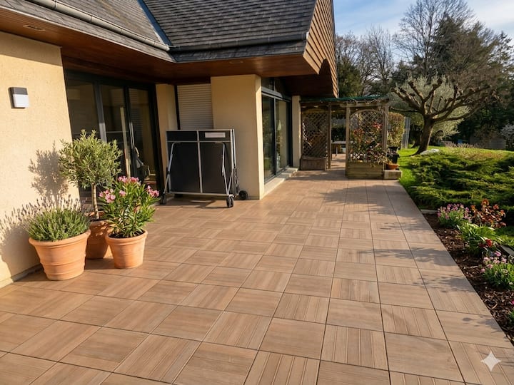 Maison Avec Piscine Et Parking - 10 Pers. - Le Mans