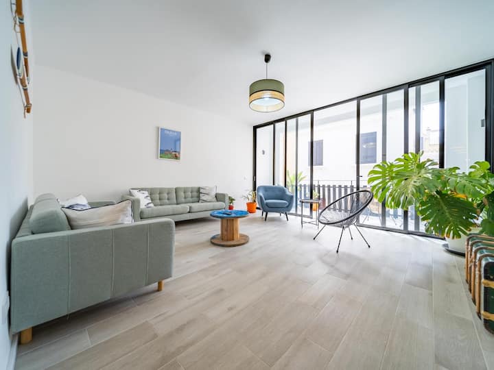 Appartement Familial Sur La Plage à 400m Train - Calella