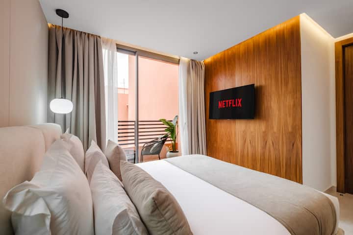 Appartement Gueliz Centre • Piscine Rooftop - Maroc