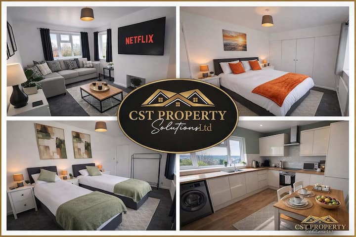 Spacious Flat Contractors, Families, Free Parking - Yeovil