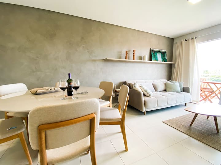 Apto Com Vista Para O Mar Próximo Ao Beach Park - Aquiraz