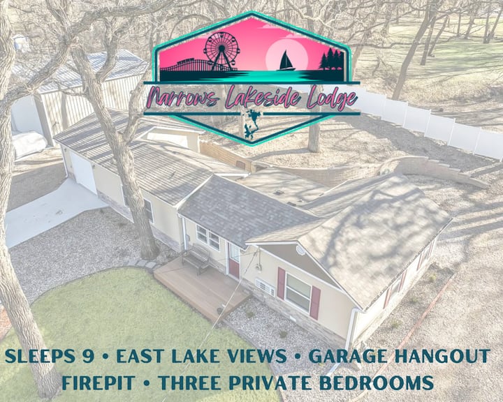 Narrows Lakeside Lodge -East Lake -Boat Fish Relax - Spirit Lake, IA