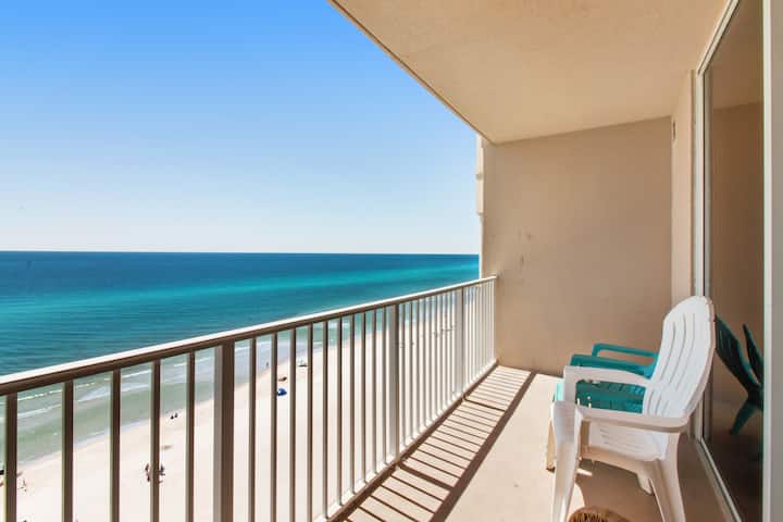 Beachfront Getaway With Gulf View, Pool, Hot Tub, - Panama City Beach, FL