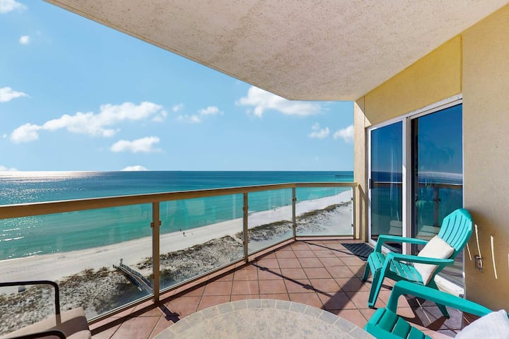 Incredible 2br Oceanfront | Balcony | Pool - Pensacola Beach, FL