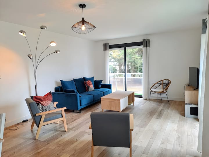 T4 Calme Lumineux Proche Plage Wifi - Saint-Nazaire