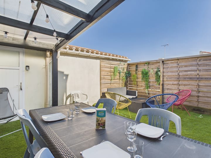 Plage à 500 M, Maison Pour 4 Avec Jardin - Bretignolles-sur-Mer