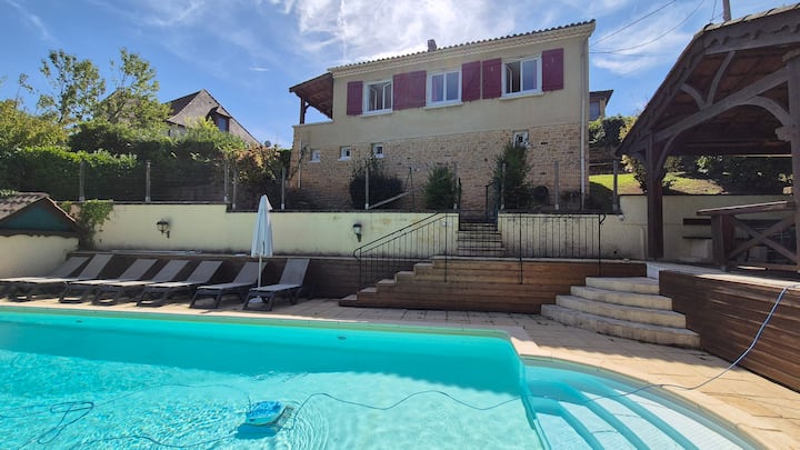 Villa Du Pignol Avec Piscine Privée à Sarlat - Sarlat-la-Canéda