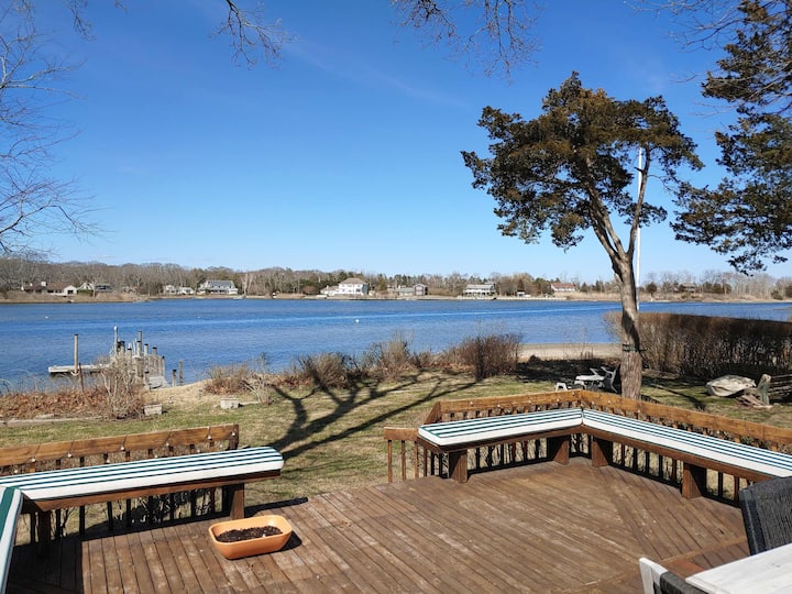 Southold Waterfront On Goose Creek | Dock & Kayaks - Greenport, NY