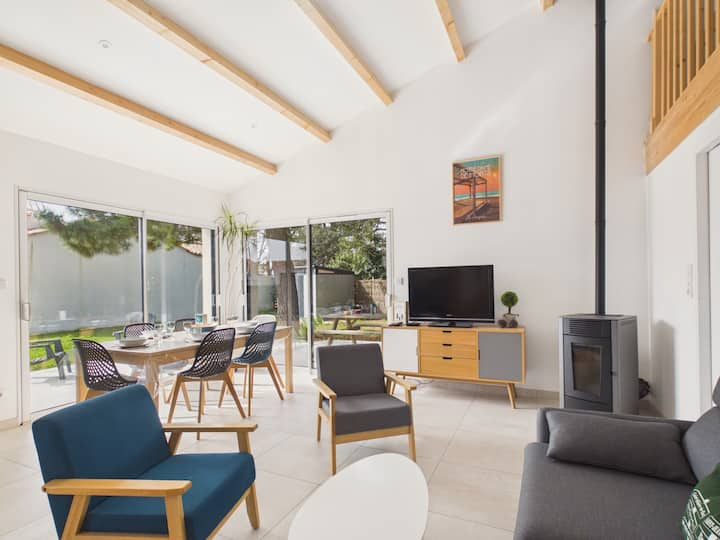 Maison Pour 7 Avec Jardin, Plage à Proximité - Beauvoir-sur-Mer