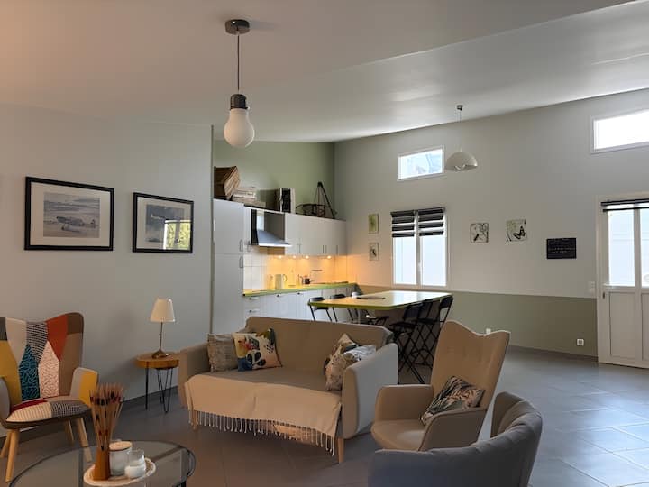 Gite Spacieux - Au Vert - Magnanville