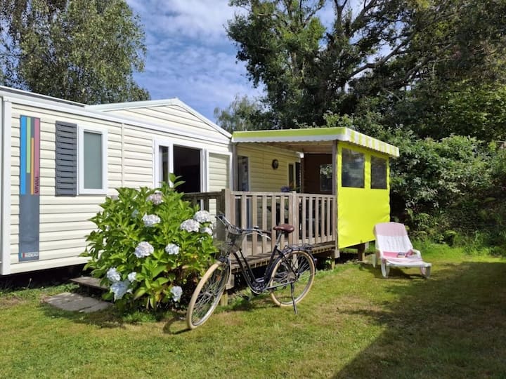 Zecamping 4* Mobil Home 31m² Piscine - Fouesnant