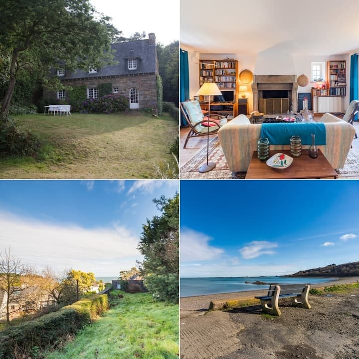 Maison Familiale Vue Mer: Jardin & Plage Proche - Pleubian