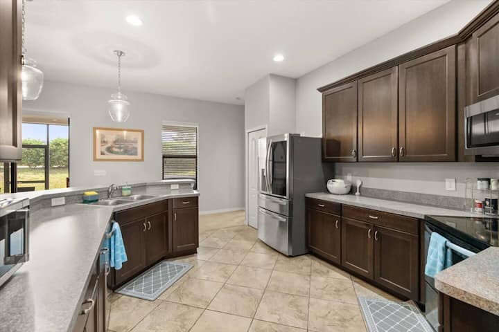 Family-friendly 3br Getaway Bbq Game Room Fun - Lake Wales, FL