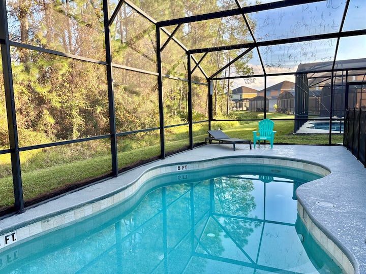 610 Beautiful 5br Single-story W/ Pool In Resort - 대븐포트