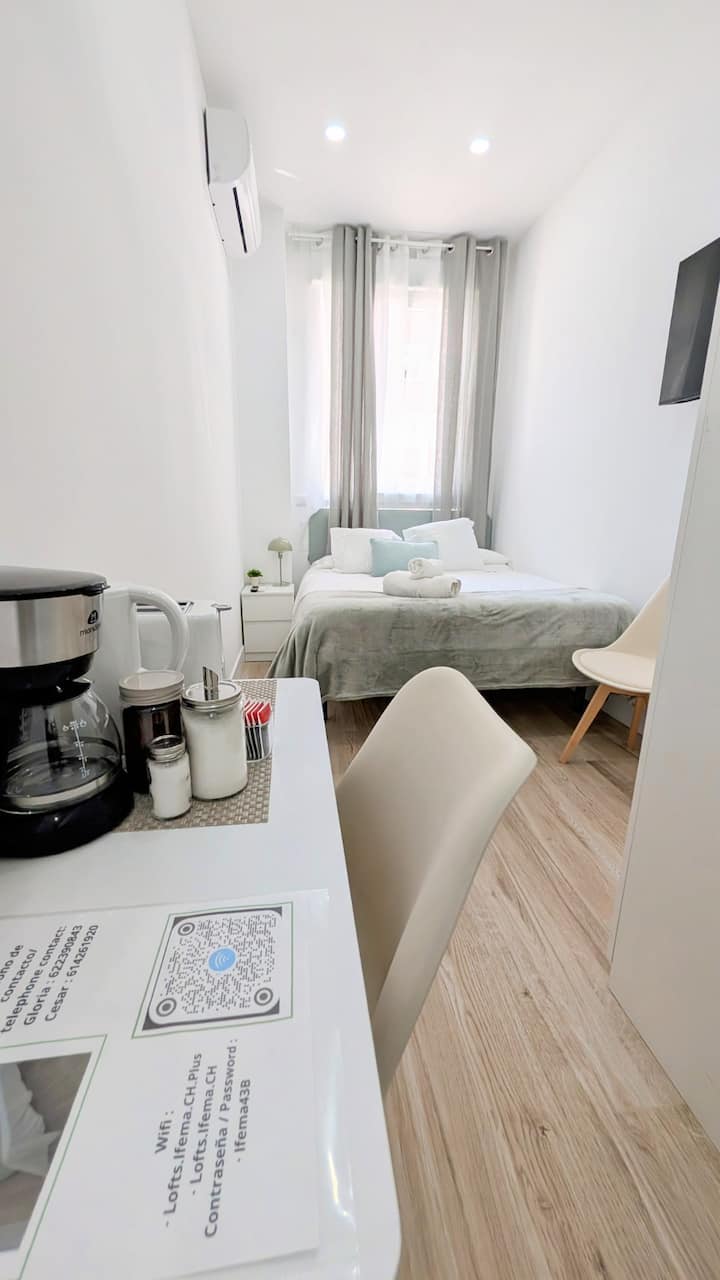 Lofts Ifema Ch Habitación Doble Superior - San Sebastián de los Reyes