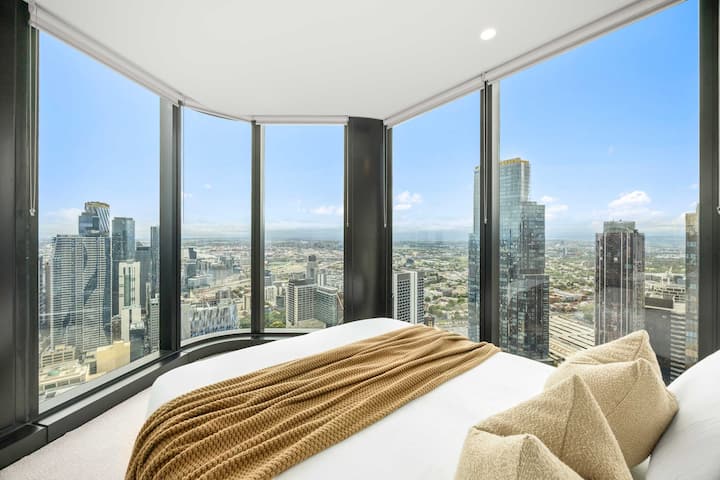 Lv 61 Sky-high 2br W/ Bay View Brand New Cbd Stay - Australië