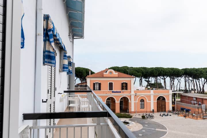 Hotel Centrale, Camera Tripla Vista Mare - Pineto