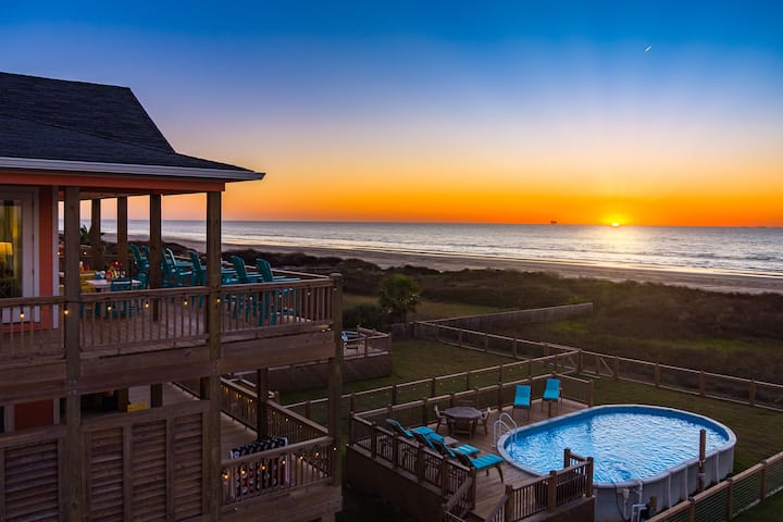 Luxury Beachfront 4br With Pool, Hot Tub, Elevator - United States