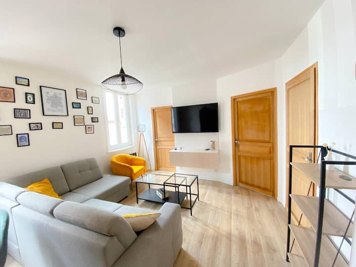 Appart 2 Ch - A 2 Pas De La Gare Et De La Mairie - カレー