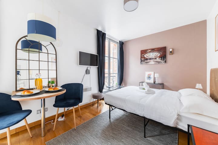 Studio Cosy Paris 5eme  Vue Musee, Parfait Pour 2 - Notre-Dame / Île de la Cité