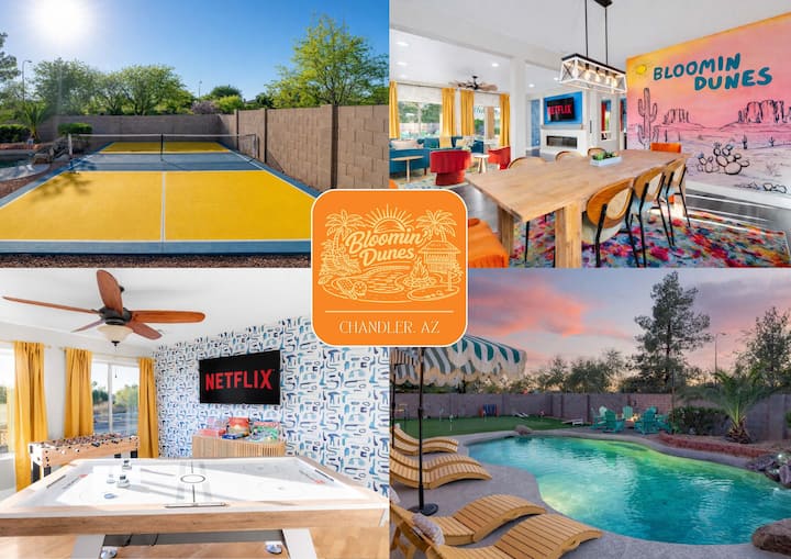 Bloomin' Dunes - Pool, Pickleball & Tiki Bar - Gilbert, AZ