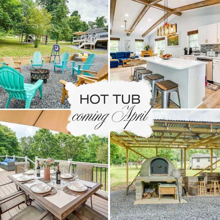 Stonefire Pizza Oven, Frisbee Golf, And Pond! - Front Royal, VA