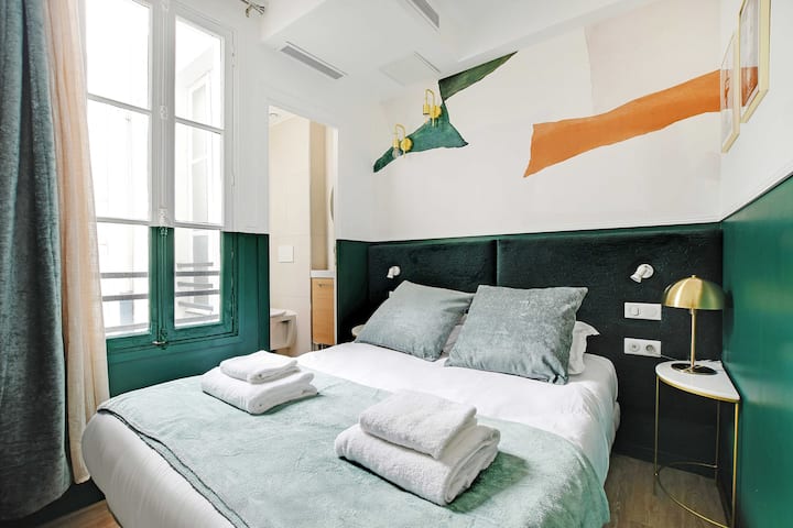 Studio Moderne Avec Clim - 2p - Proche Montmartre - Avenue des Champs-Élysées - Paris