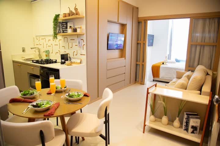 Copacabana 140m Da Praia | A/c, Wi-fi E Smart Tv - Glória