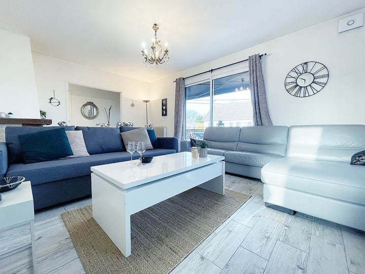 La Colridienne, Maison Spacieuse Et Cosy, Jardin - Guignicourt