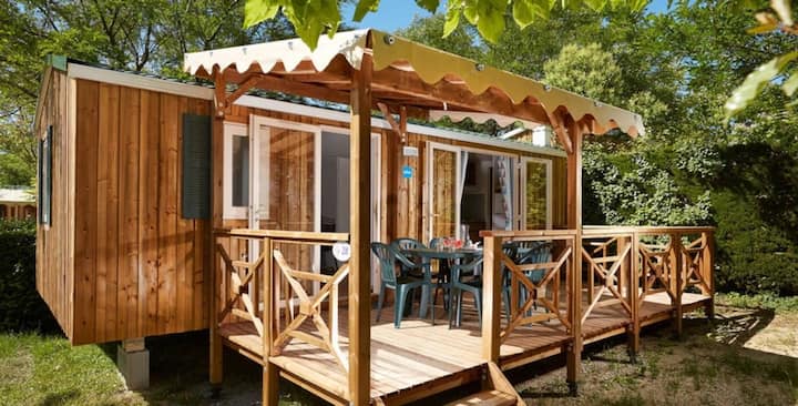 Zecamping 3* Mobil Home 29m² - Lépin-le-Lac
