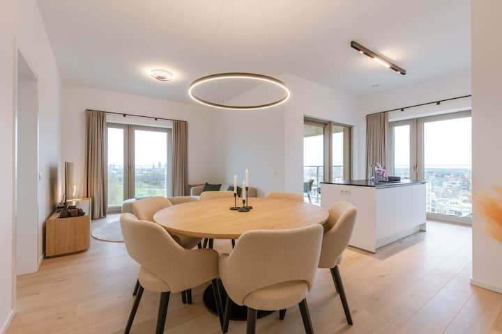 Oostende: Appartement Avec Vue Sur La Ville, 2 Cha - Ostend