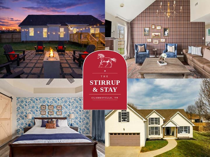 Family-friendly Stay | Fire Pit & Yard | Near Apsu - Clarksville, TN
