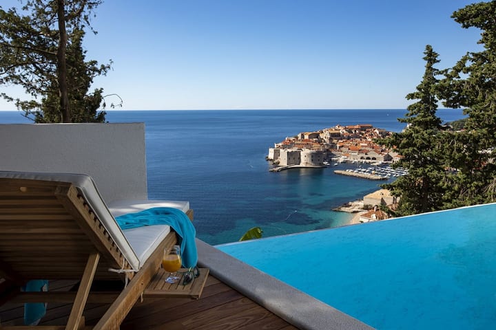 Luxury Villa Dubrovnik Elation With Indoor And Out - Dubrovnik