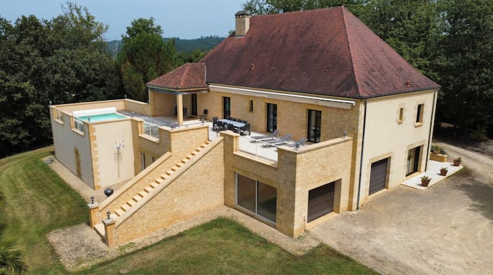 Charmante Villa En Pierre - Piscine - Dordogne