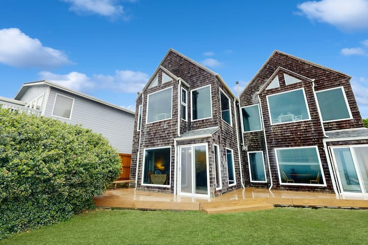 Gorgeous 6br Oceanfront | Deck | Nokitchen - Bandon, OR