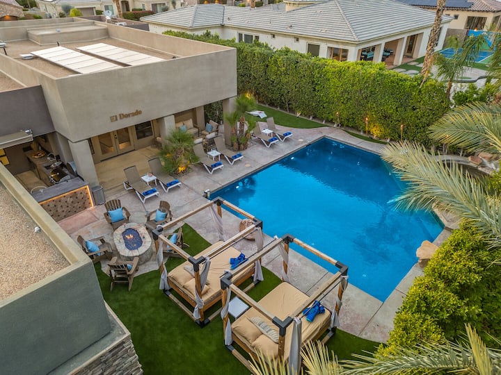 El Dorado: Pool, Spa. Game Room, Fire Pit! - La Quinta, CA
