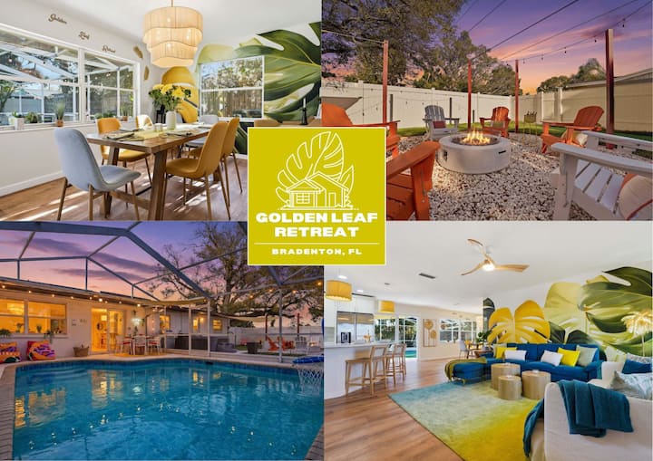 Poolside Retreat • Sleeps 8 • Putt Putt • Hot Tub - Bradenton, FL