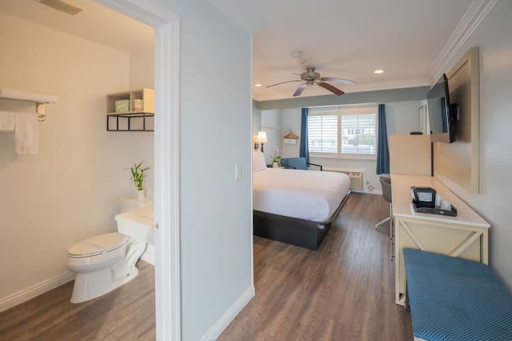 King + Sofa Bed | Ramada Redondo | Near Harbor - Redondo Beach, CA