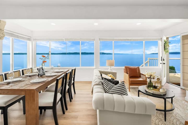 Water View Retreat, Near Beach Park & City - Des Moines, WA