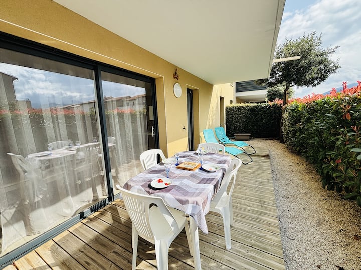 Appartement Moderne, Jardin Privé, 6 Pers. - Argelès-sur-Mer