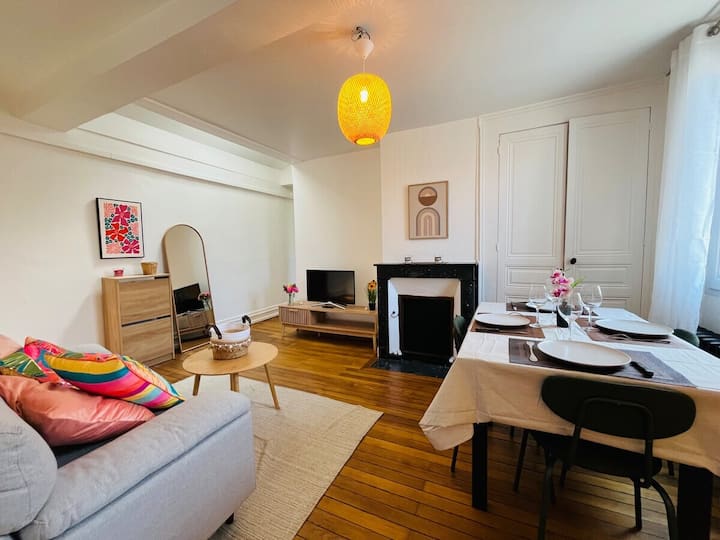 Casa Valdemaine: Charmant T3 En Centre Ville - France