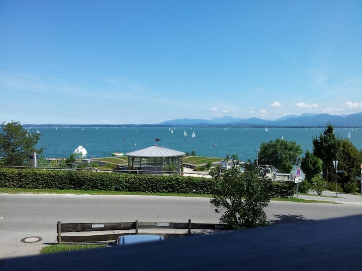 Holiday Flat With Panoramic View - Gstadt am Chiemsee