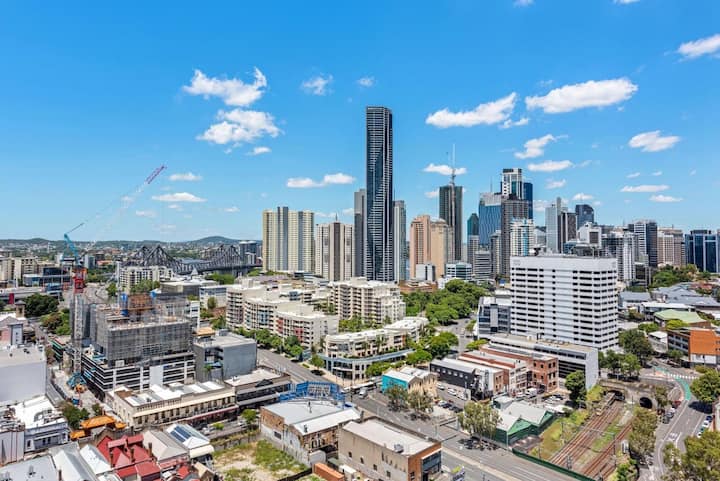 Skyline Apartment In Fortitude Valley - Brisbane