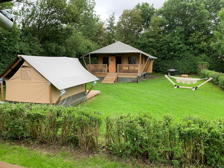 Safaritent + Xs Tent - 8 Pers - Amersfoort